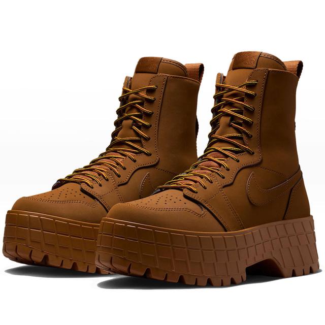 [ナイキ] エア ジョーダン 1 ブルックリン [W AIR JORDAN 1 BROOKLYN] ライトブリティッシュタン IO8742-281