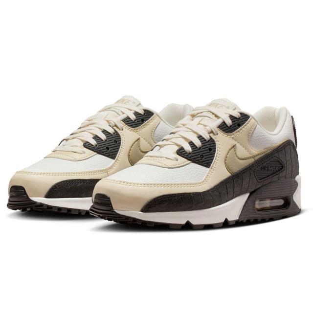 [ナイキ] エア マックス 90 [W AIR MAX 90] セイル/ブラック/デザートカーキ/フォスル IM3110-100