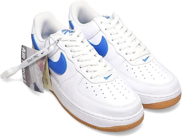 [ナイキ] エア フォース 1 ロー レトロ [AIR FORCE 1 LOW RETRO] ホワイト/ガムイエロー/ゴールド/ブルー DJ3911-101 正規品