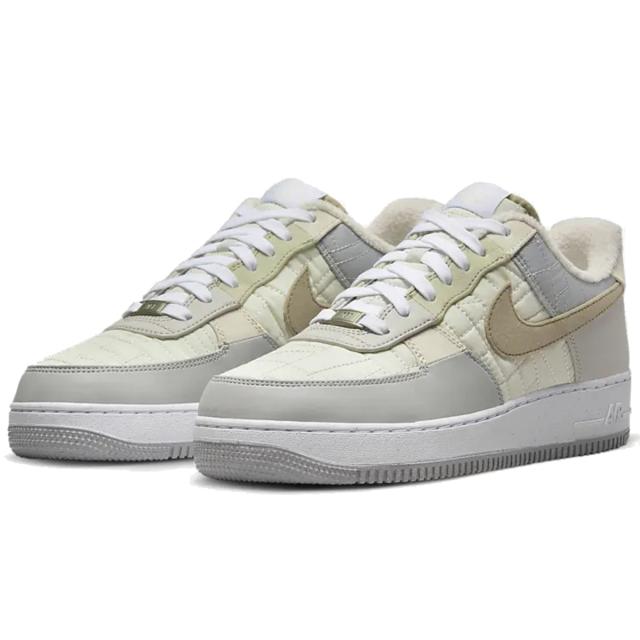 [ナイキ] エア フォース 1 '07 LX ネクスト ネイチャー [Air Force1'07 LX Next Nature] ライトボーン/ライトアイアンオール/ライトスモークグレー/ライムストーン  DX4544-072 日本国内正規品