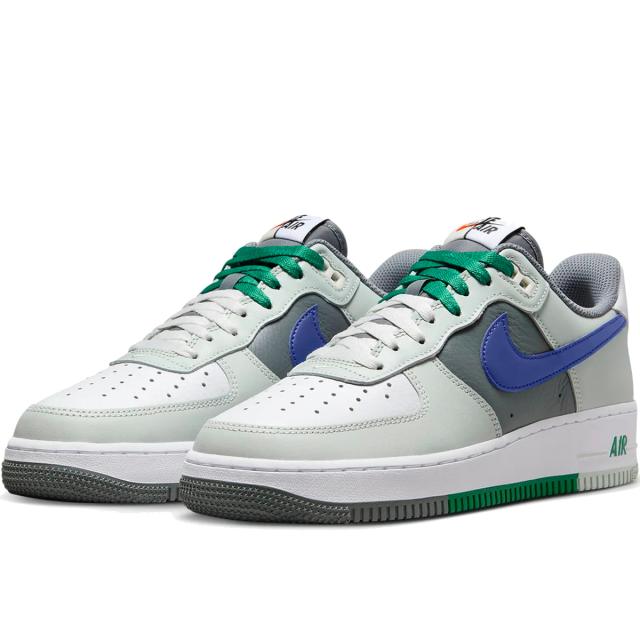 ナイキ NIKE エア フォース 1 ‘07 LV8 [AIR FORCE 1 ‘07 LV8] ライトシルバー/ホワイト/グレー/ディープロイヤルブルー FD2592-001 ナイキジャパン正規品