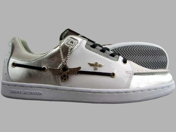 アウトレット【新品】 Creative Recreation クリエイティブレクリエーション ラッキールチアーノ セレクト ホワイト/メタリッ