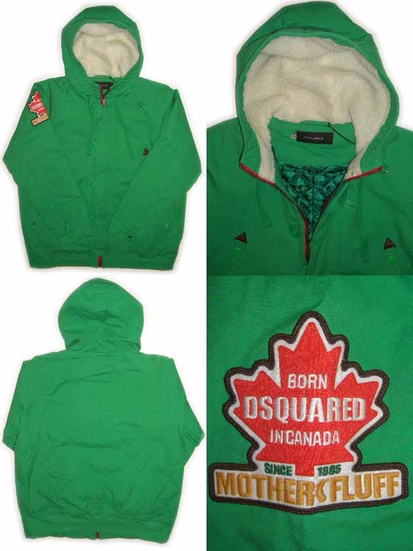 アウトレット【新品】 DSQUARED 2 ディースクエアード フードZIP