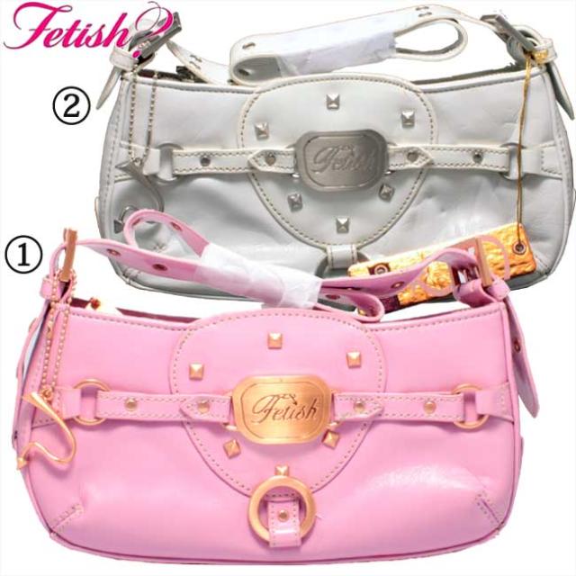 【新品】 FETISH フェティッシュ レディース バッグ FH02WE イーストウェストバケット 1.ピンク 2.ホワイト【LADIES/レディース】