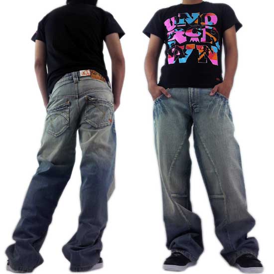 【新品】 ★INDIGO RED インディゴ レッド デニム パンツ ブルー ウォッシュ 【Denim/デニム/ジーンズ/ジーパン/Gパン/ズボン】