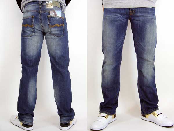 【新品】 ヌーディージーンズ ストレート スヴェン(スベン) ストレートレッグ コールド ウォッシュ