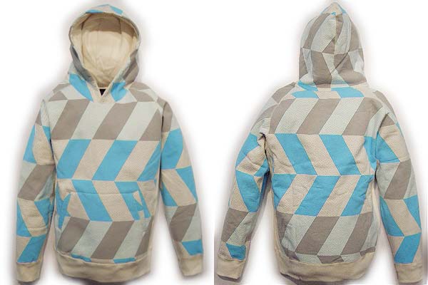 【新品】 RED CLAY レッドクレイ ビュー フロム アバーヴ フーディー ナチュラル/グレー/ブルー