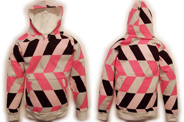 【新品】 RED CLAY レッドクレイ ビュー フロム アバーヴ フーディー ホワイト/ピンク/ブラック