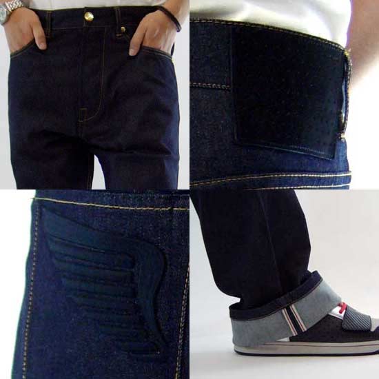 【新品】 RICH YUNG リッチヤング リッチヤング ブラックロゴ プレミアムデニムジーンズ 新品】 RICH YUNG リッチヤング リッチヤング ブラックロゴ プレミアム