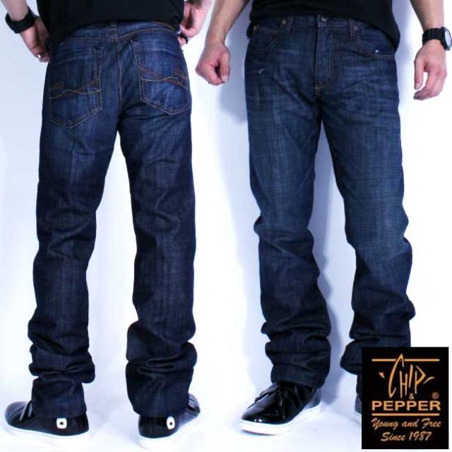 【新品】 ★チップアンドペッパー アイク ニフス 2150491 グレン モリス ダーク Chip & Pepper Ike Nifus 【DENIM/デニム】