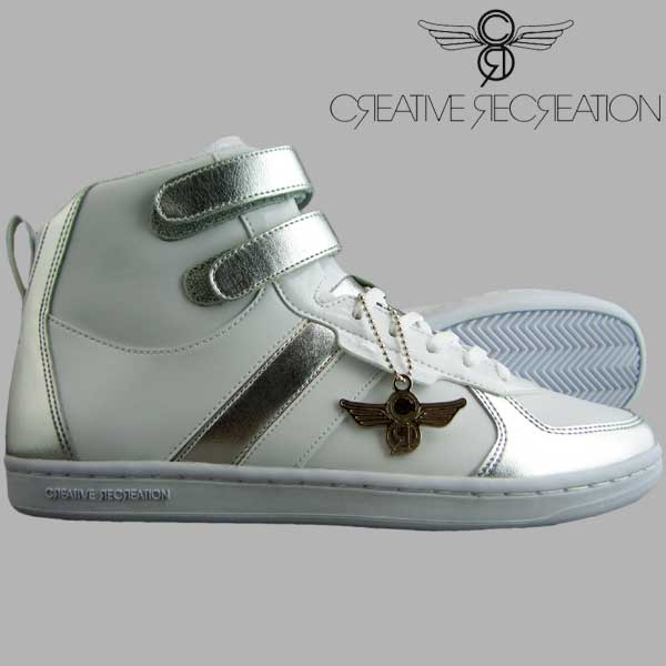 アウトレット【新品】 Creative Recreation クリエイティブレクリエーション ディココ ウィーメンズ メタリックシルバー【Whit