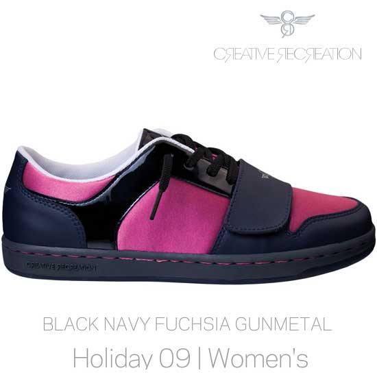 アウトレット【新品】 ★Creative Recreation クリエイティブレクリエーション CESARIO LO Womens ブラック/ネイビー