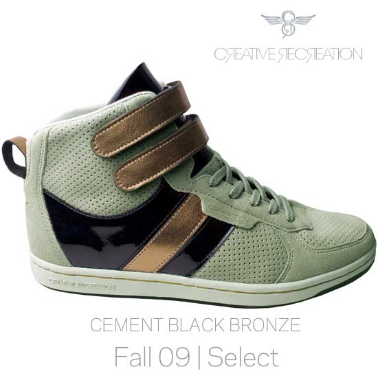 アウトレット【新品】 ★Creative Recreation クリエイティブレクリエーション DICOCO Select セメント/ブラック 【靴
