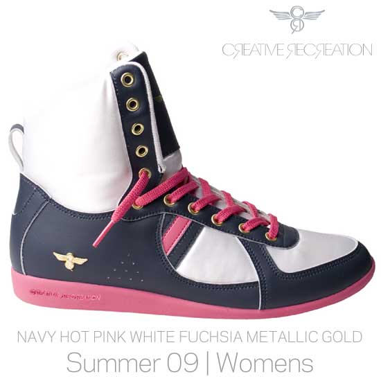 アウトレット【新品】 ★Creative Recreation クリエイティブレクリエーション ガロー ハイ ウィーメンズ ピンク/フク