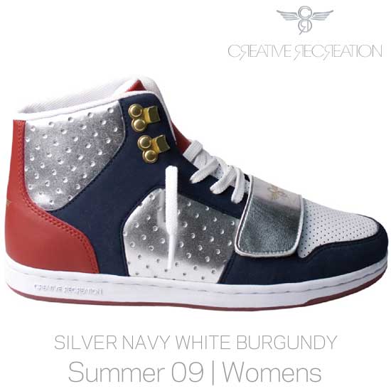 アウトレット【新品】 ★Creative Recreation クリエイティブレクリエーション セサリオ ウィーメンズ シルバー/ネイ