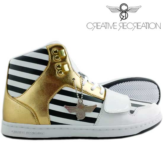 アウトレット【新品】 ★Creative Recreation クリエイティブレクリエーション セサリオ ウィーメンズ ホワイト/スト