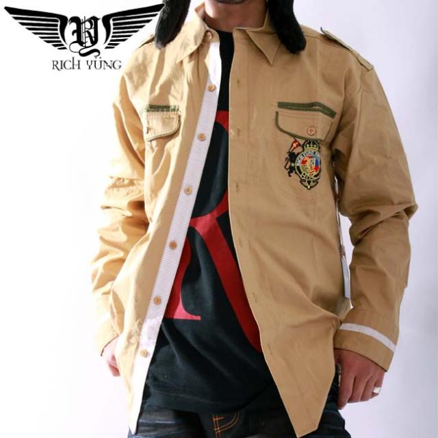 【新品】 リッチヤング L/S シャツ RY-2003 トラディション RICH YUNG L/S Shirt RY-2003 Tradition  【メンズ/長袖/ファボラス】