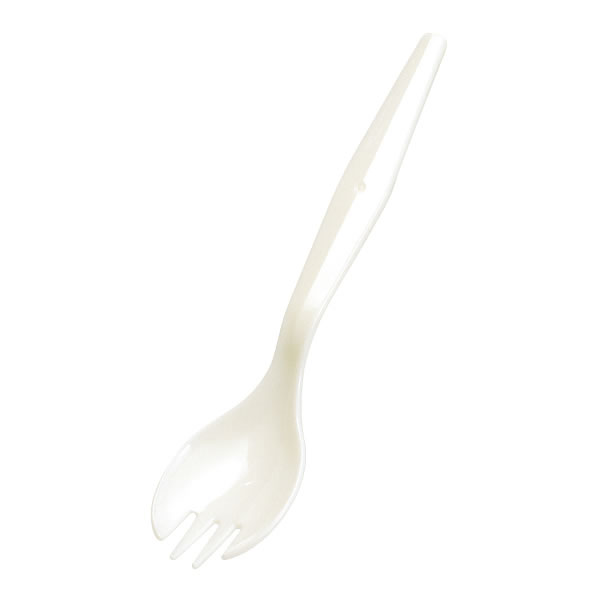 フォークスプーン　＃１４０　白　バラ　　６束（３０００本）【イージャパンモール】