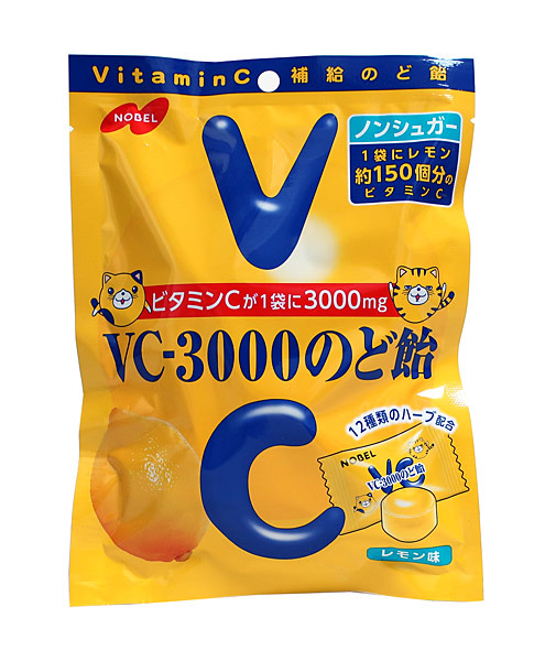 ★まとめ買い★ ノーベル VC3000のど飴 袋 90g ×6個【イージャパンモール】の通販はau PAY マーケット - 信頼のディスカウントストア／イージャパン | au PAY ...