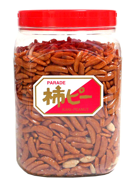 【送料無料】★まとめ買い★　今川　柿ピー　ポット　９００ｇ　×6個【イージャパンモール】