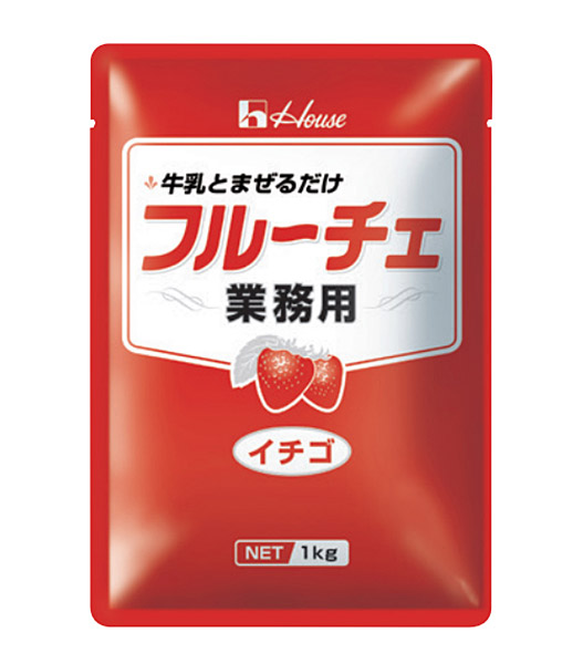 【送料無料】★まとめ買い★　ハウス　業務用フルーチェ（いちご）　１ｋｇ　×6個【イージャパンモール】