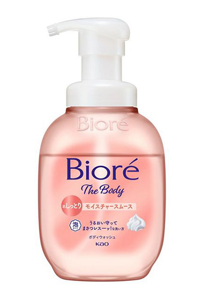 【送料無料】★まとめ買い★　花王　ビオレザボディ　泡タイプ　モイスチャースムース　ポンプ　５１０ｍｌ　×9個【イージャパ...
