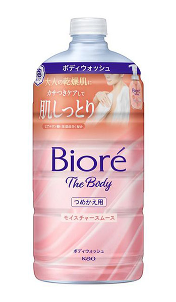 ★まとめ買い★　花王　ビオレ ザボディ　泡タイプ　モイスチャースムース　替740ml　×10個【イージャパンモール】