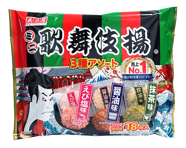 【送料無料】★まとめ買い★ 天乃屋 ミニ歌舞伎揚3種アソート 107g ×12個【イージャパンモール】の通販はau PAY マーケット - 信頼のディスカウントストア／イージャパン | au ...