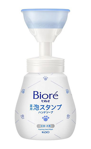 【送料無料】★まとめ買い★　花王　ビオレｕ　泡スタンプハンドソープ　にくきゅう　240ｍｌ　×12個【イージャパンモール】