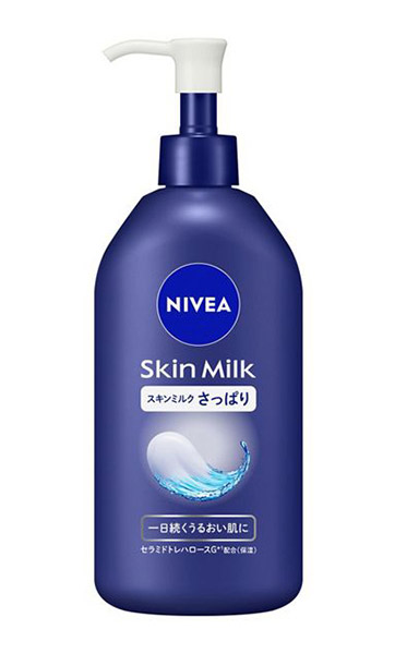 【送料無料】★まとめ買い★　花王　ニベア　スキンミルク　さっぱり　350ｇ　×12個【イージャパンモール】