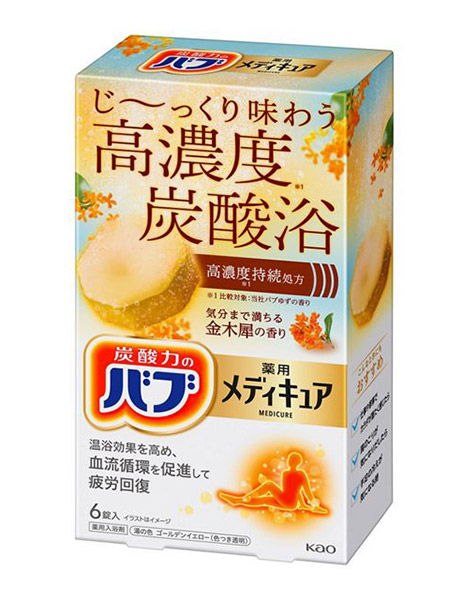 ★まとめ買い★　花王　バブ　メディキュア　金木犀の香り　６錠入　×16個【イージャパンモール】