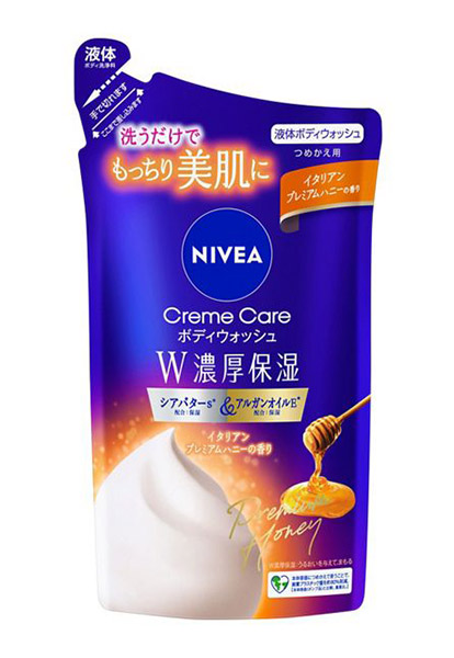 ★まとめ買い★　ニベア　クリームケアボディウォッシュ　イタリアンプレミアムハニ　詰替用　340ｍｌ　×18個【イージャパ...