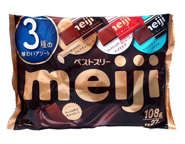 【送料無料】★まとめ買い★　明治　ベストスリー　108ｇ　×18個【イージャパンモール】