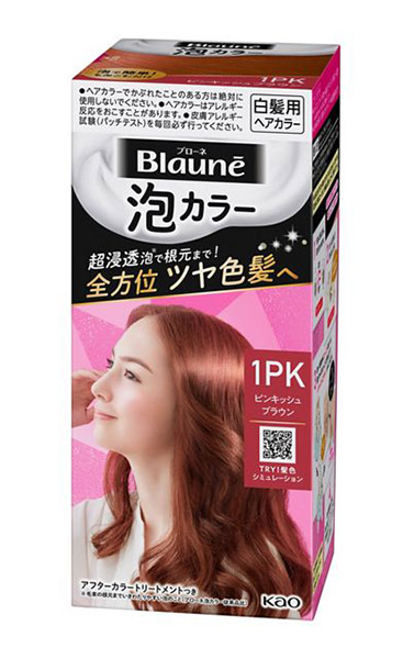 【送料無料】★まとめ買い★　花王　ブローネ泡カラー　１ＰＫ　ピンキッシュブラウン　108ｍｌ　×24個【イージャパンモール】