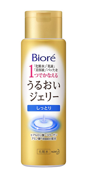 【送料無料】★まとめ買い★　ビオレうるおいジェリー　しっとり　本体　１８０ｍｌ　×24個【イージャパンモール】