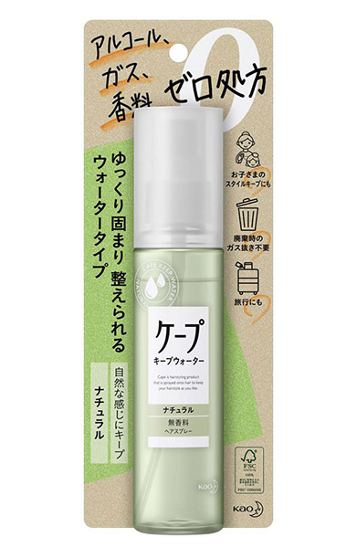【送料無料】★まとめ買い★　花王　ケープ　　キープウォーター　ナチュラル　100ｍｌ　×24個【イージャパンモール】