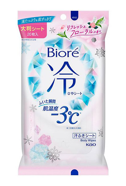 【送料無料】★まとめ買い★　ビオレ　冷シート　リフレッシュフローラルの香り　２０枚　×24個【イージャパンモール】