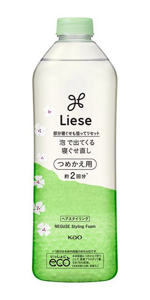 【送料無料】★まとめ買い★　花王　リーゼ　泡で出てくる寝ぐせ直し　つめかえ用　340ｍｌ　×24個【イージャパンモール】