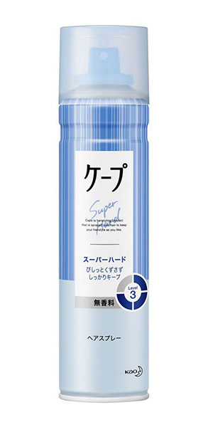 ★まとめ買い★　花王　ケープ　スーパーハード　無香料　１８０g　×24個【イージャパンモール】