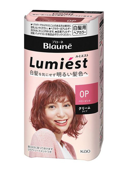 【送料無料】★まとめ買い★　花王　ブローネ　ルミエスト　ヘアカラー　０Ｐ　ベリーピンク　108ｇ　×24個【イージャパン...