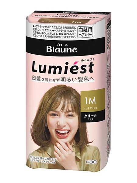 【送料無料】★まとめ買い★　花王　ブローネ　ルミエスト　ヘアカラー　１Ｍ　マットアッシュ　108ｇ　×24個【イージャパ...