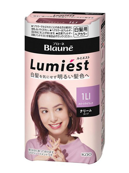 【送料無料】★まとめ買い★　花王　ブローネ　ルミエスト　ヘアカラー　１ＬＩ　スイートライラック　108ｇ　×24個【イー...