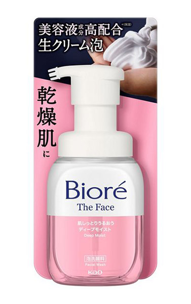 ★まとめ買い★　花王　ビオレ　ザフェイス　泡洗顔料　ディープモイスト　本体　200ｍｌ　×24個【イージャパンモール】