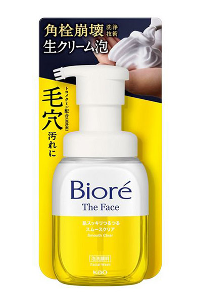 【送料無料】★まとめ買い★　ビオレ　ザフェイス　泡洗顔料　スムースクリア　本体　200ｍｌ　×24個【イージャパンモール】