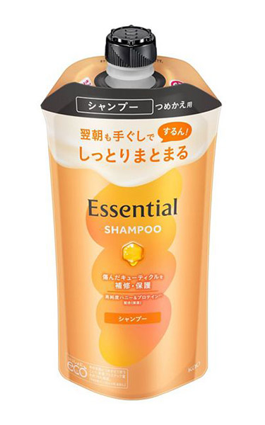 【送料無料】★まとめ買い★　エッセンシャル　しっとりまとまる　シャンプー　つめかえ用　３００ｍｌ　×24個【イージャパン...