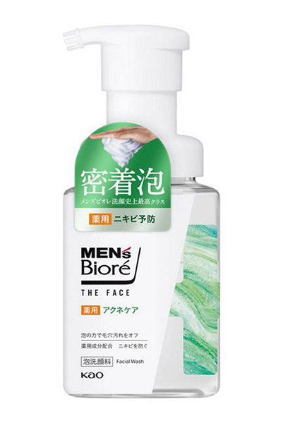★まとめ買い★　メンズビオレ　ザフェイス　薬用アクネケア　本体　200ｍｌ　×24個【イージャパンモール】