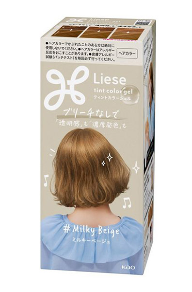 【送料無料】★まとめ買い★　花王　リーゼ　ティントカラージェル　ミルキーベージュ　191ｍｌ　×24個【イージャパンモール】