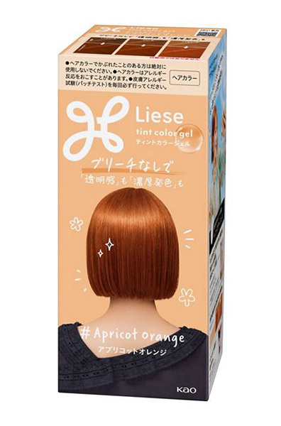 【送料無料】★まとめ買い★　花王　リーゼ　ティントカラージェル　アプリコットオレンジ　191ｍｌ　×24個【イージャパン...