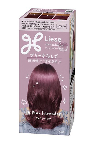 【送料無料】★まとめ買い★　花王　リーゼ　ティントカラージェル　ピンクラベンダー　191ｍｌ　×24個【イージャパンモール】