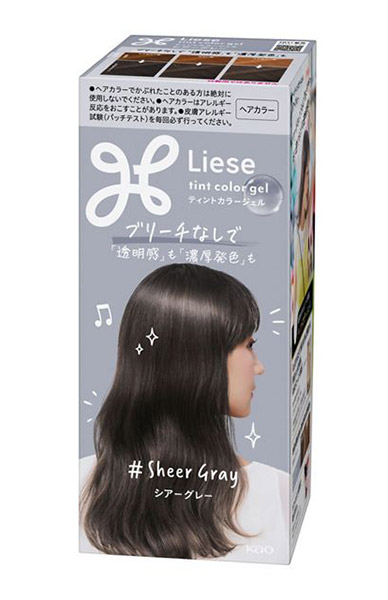 【送料無料】★まとめ買い★　花王　リーゼ　ティントカラージェル　シアーグレー　191ｍｌ　×24個【イージャパンモール】